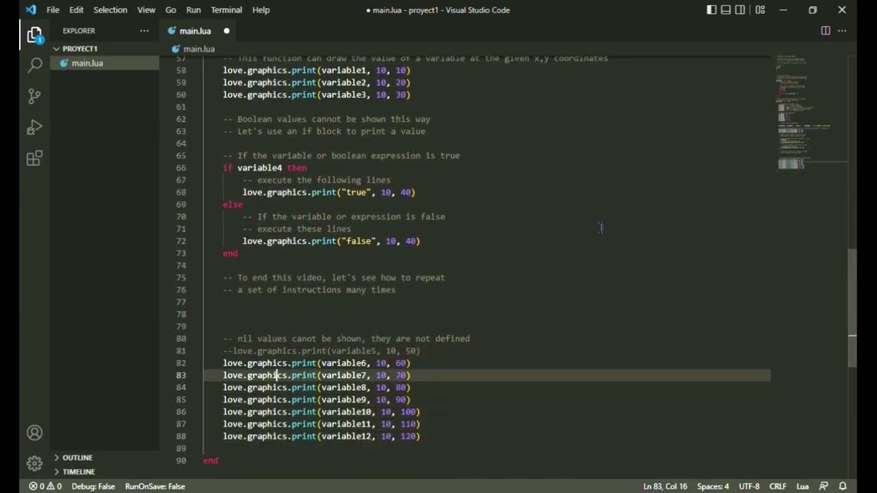 LUA WITH LOVE2D 1 : FIRST CONTACT - YouTube