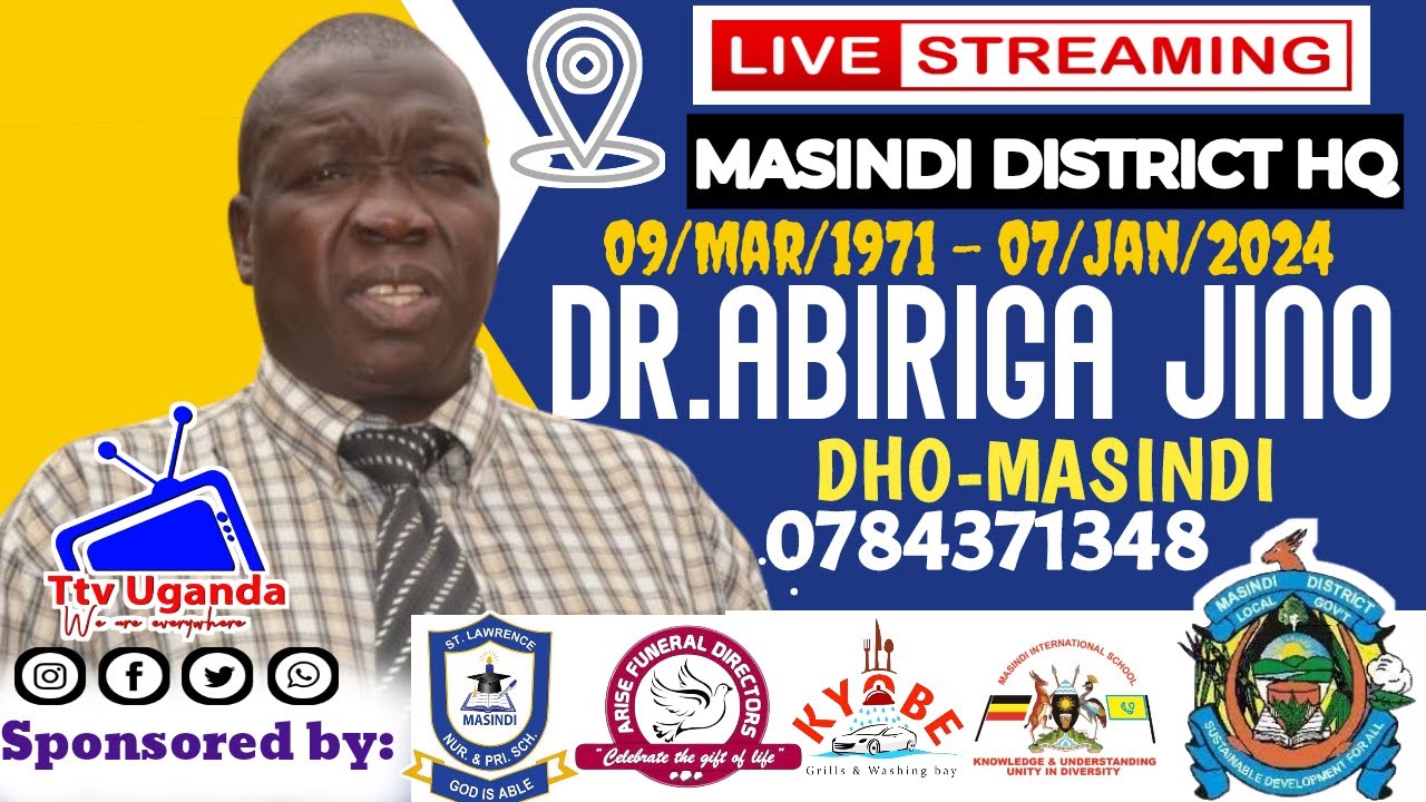 SPECIAL PRAYERS AND PUBLIC BODY VIEWING AT MASINDI DISTRICT HEADQUARTERS. #TtvUganda 0784371348 ...