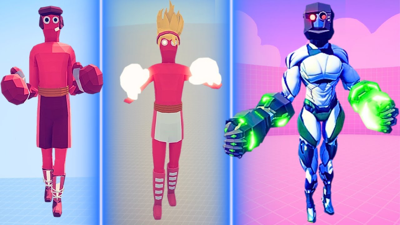 EVOLUTION OF TITANIUM BOXER - Totally Accurate Battle Simulator TABS ...