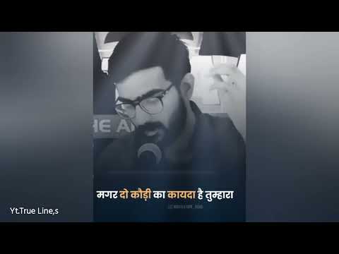new shayari video download whatsapp status / New Hindi Sed What's Up Stets New Attitude Saayri Video