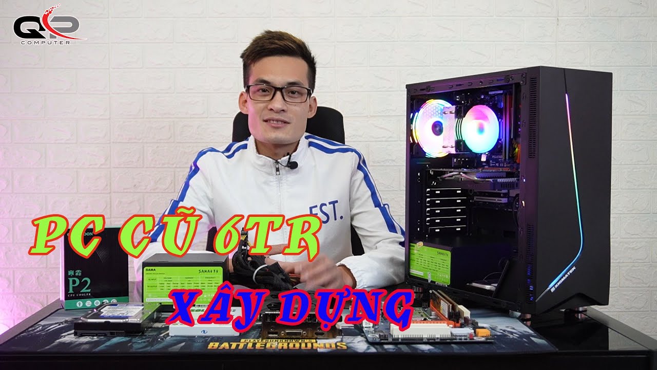 Build PC Cũ Pegatron H81 | GTX750Ti 2GB | Xeon 1220v3 [QPC] - YouTube