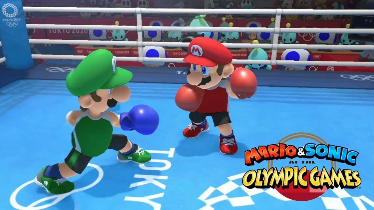 Boxing Hard Gameplay Mario & Sonic At The Olympic Games Tokyo 2020 ...