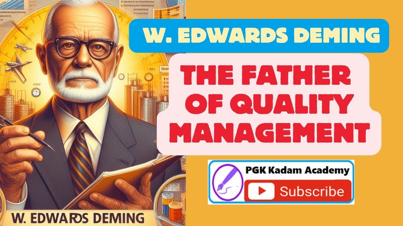 W Edwards Deming : The Father of Quality Management - YouTube