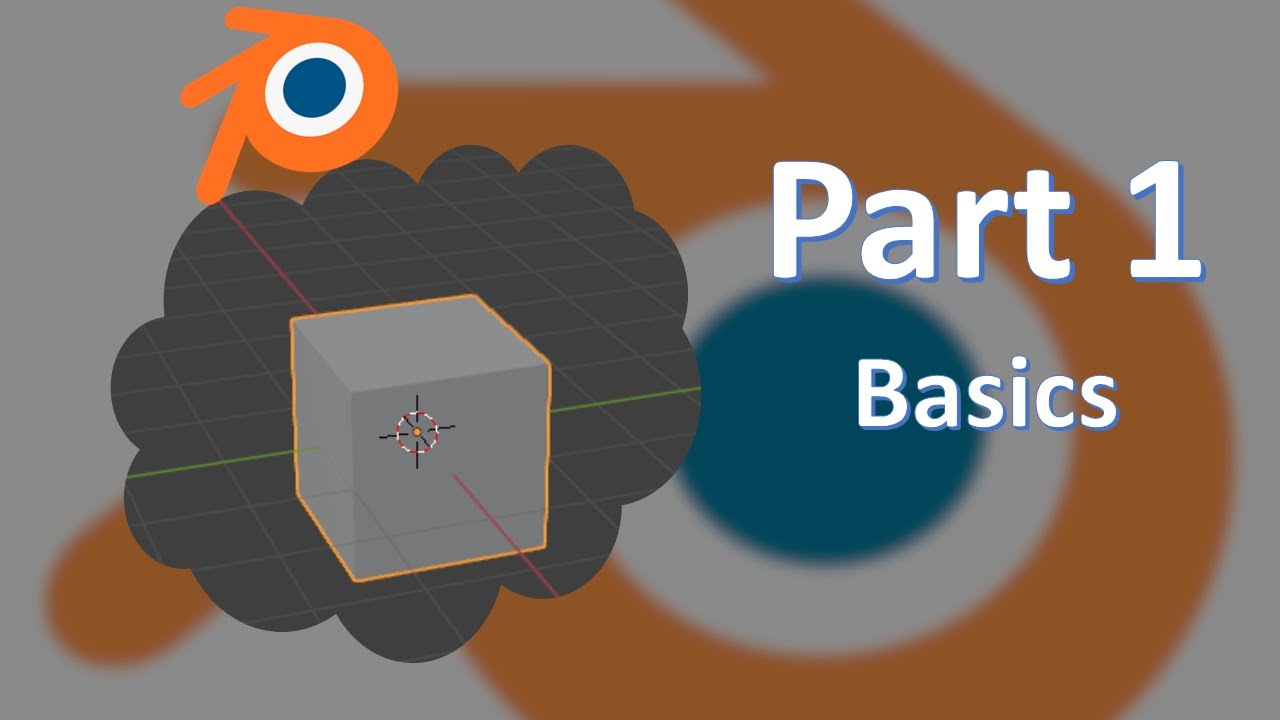 blender tutorial Part 1 Basics - YouTube