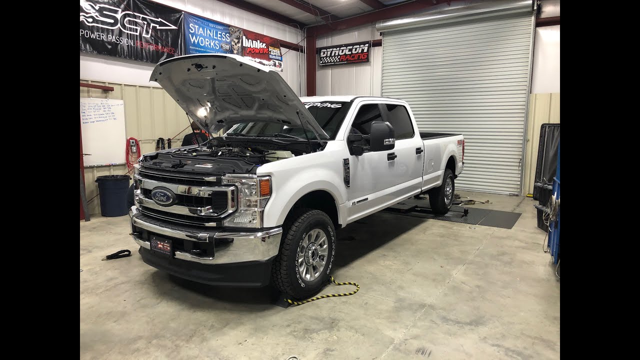 2020 F250 6.7 Super Duty - Stock HP/TQ On The Dyno! - YouTube