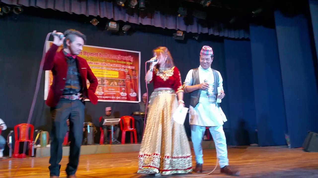 Live Deuda Dohori Mumbai Stage Show By Arjun Khadka & Madhu Chhetri ...