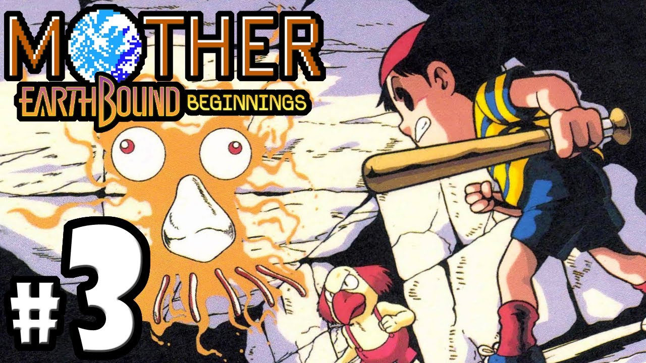 MOTHER 🌎 (EarthBound Beginnings) Part 3 | Paradise Line to Snowman Land ...