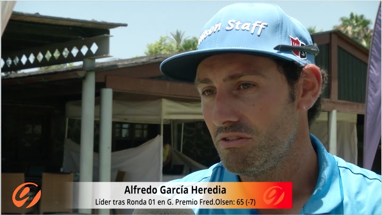 Declaraciones Alfredo Gª Heredia, líder Ronda 01 Gran Premio Fred Olsen ...