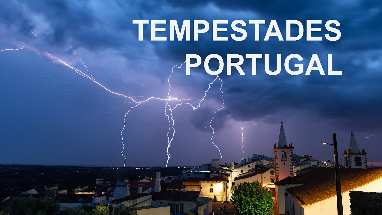 Tempestades em Portugal | Trovoadas Vento Chuva Inundações - YouTube