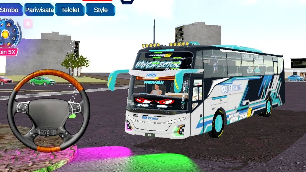 Permainan Bus Simulator RPG Strobo Mata Basuri QQ Trans Bisa Sambil WAR ...