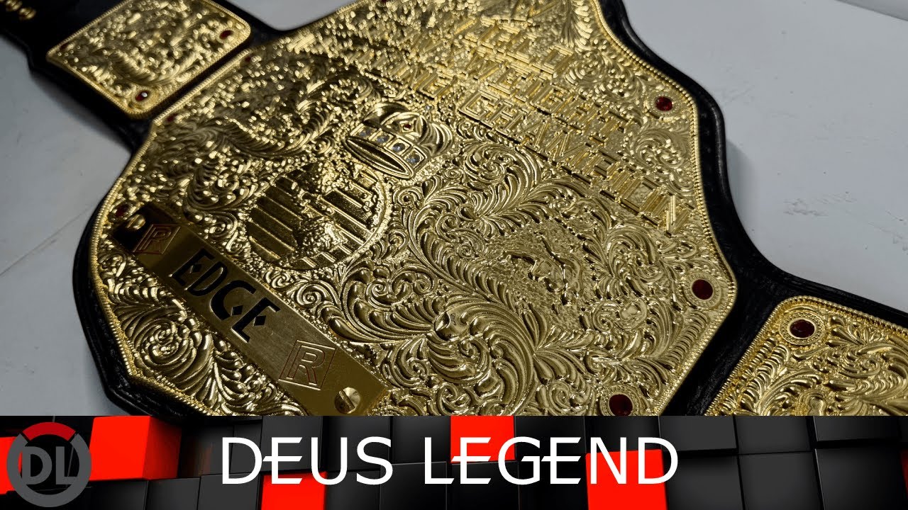 Cast WWE 3D Big Gold Belt By Altair Belts/Ali Anas Review | 4K #wwe # ...