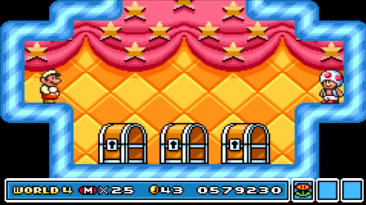Super Mario Advance 4 - Super Mario Bros 3 (GBA) Level 4-4 - YouTube