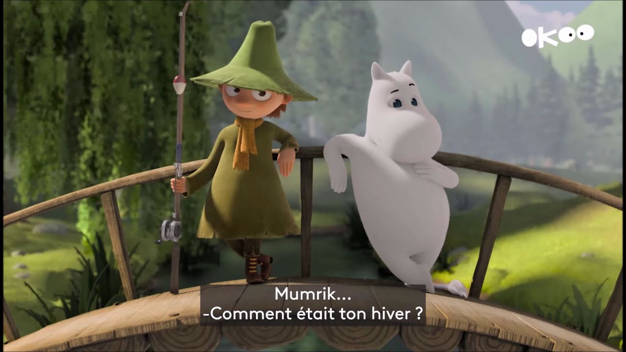 moomintroll & snufkin's reunion but in french - YouTube