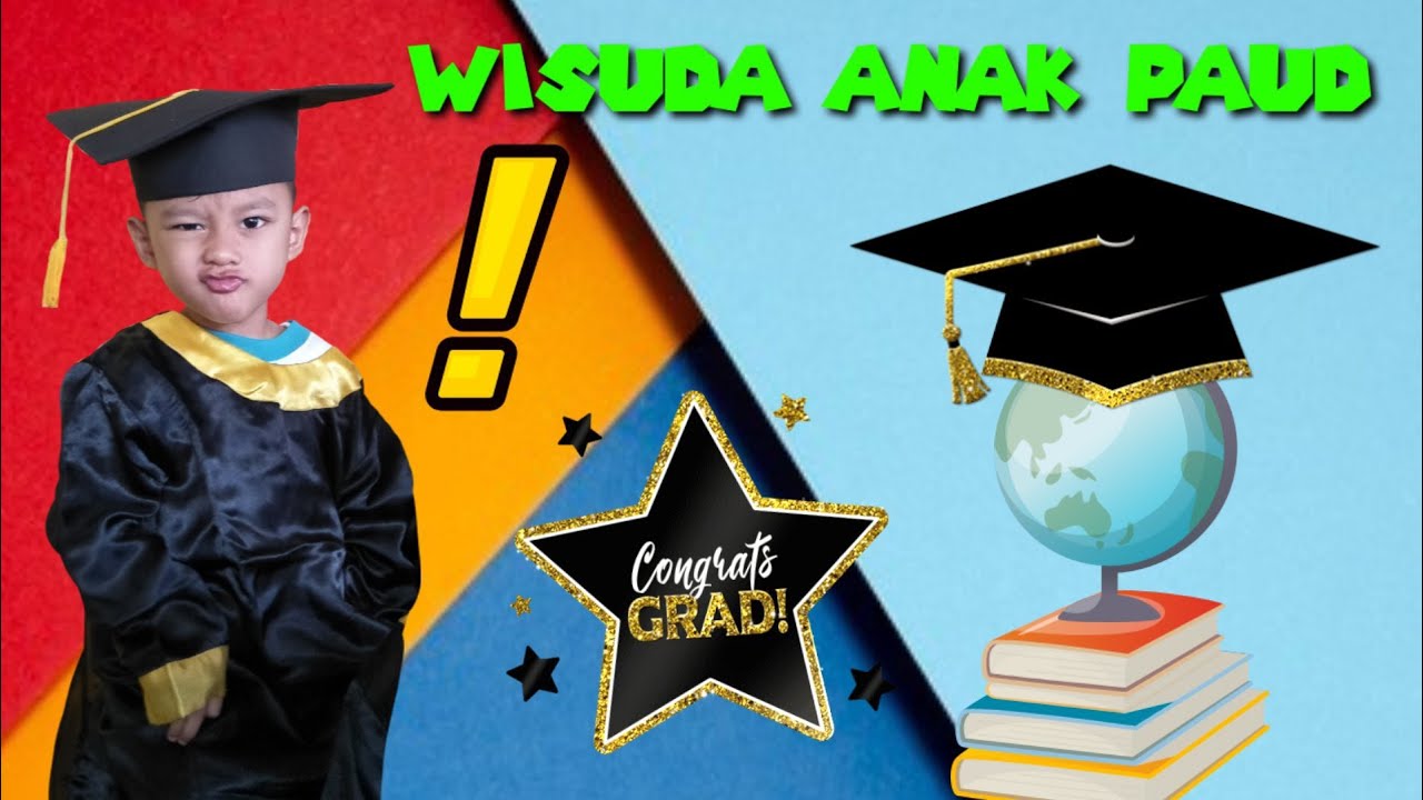 Wisuda Paud Anak-Anak Lucu | Zayyan Menari Rindu Muhamadku Di Acara ...