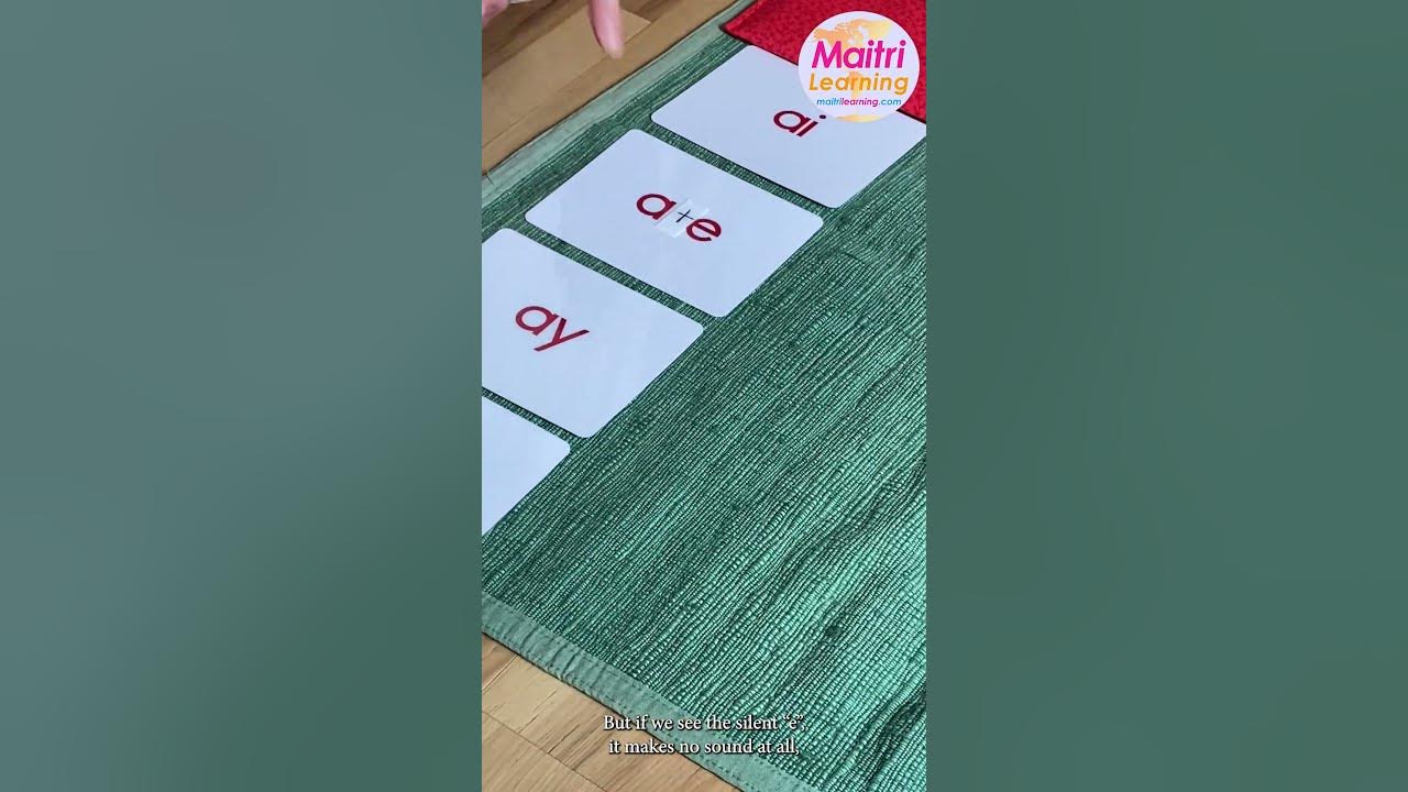 Montessori Phonogram Folders silent E #montessori #earlylearning #spell ...