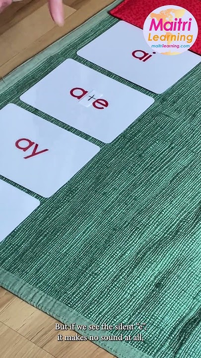 Montessori Phonogram Folders silent E #montessori #earlylearning #spell ...