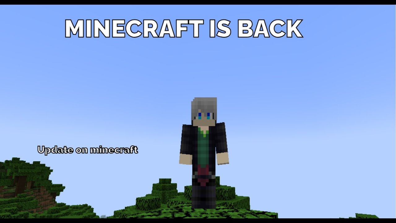 MINECRAFT IS BACK - YouTube