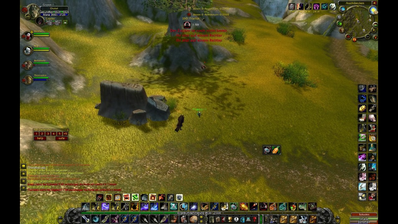 Orukal Rank 14 Hunter WOW classic PVP - YouTube