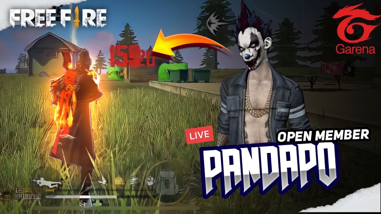[LIVE] FREE FIRE INDONESIA || MABAR OPEN MEMBER GUILD POJAYA™ - YouTube