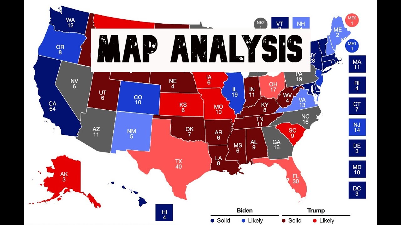 My Analysis of the Newly Released 2024 Real Clear Politics Map - YouTube