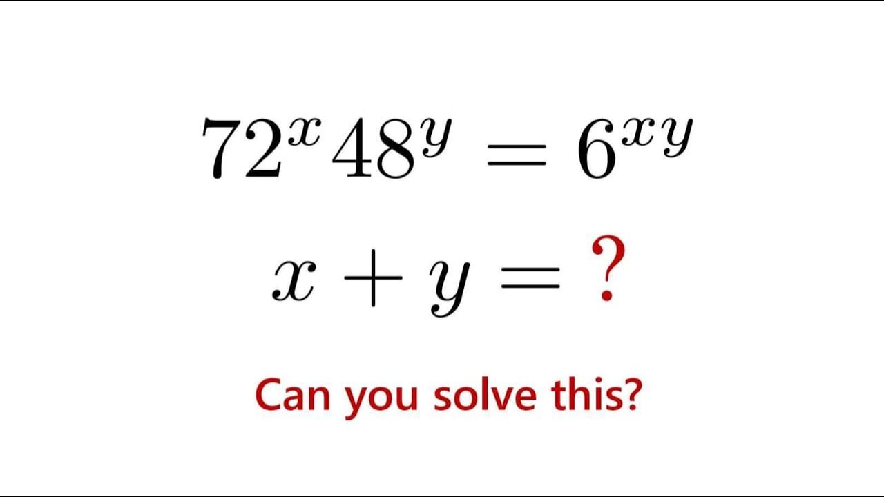 Can You Solve This Exponential Equation? Most Students Can't! - YouTube