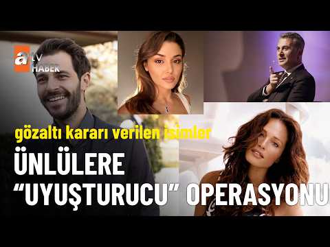 Ünlülere yönelik uyuşturucu soruşturmasında yeni dalga! - atv Haber 25 Mart 2026