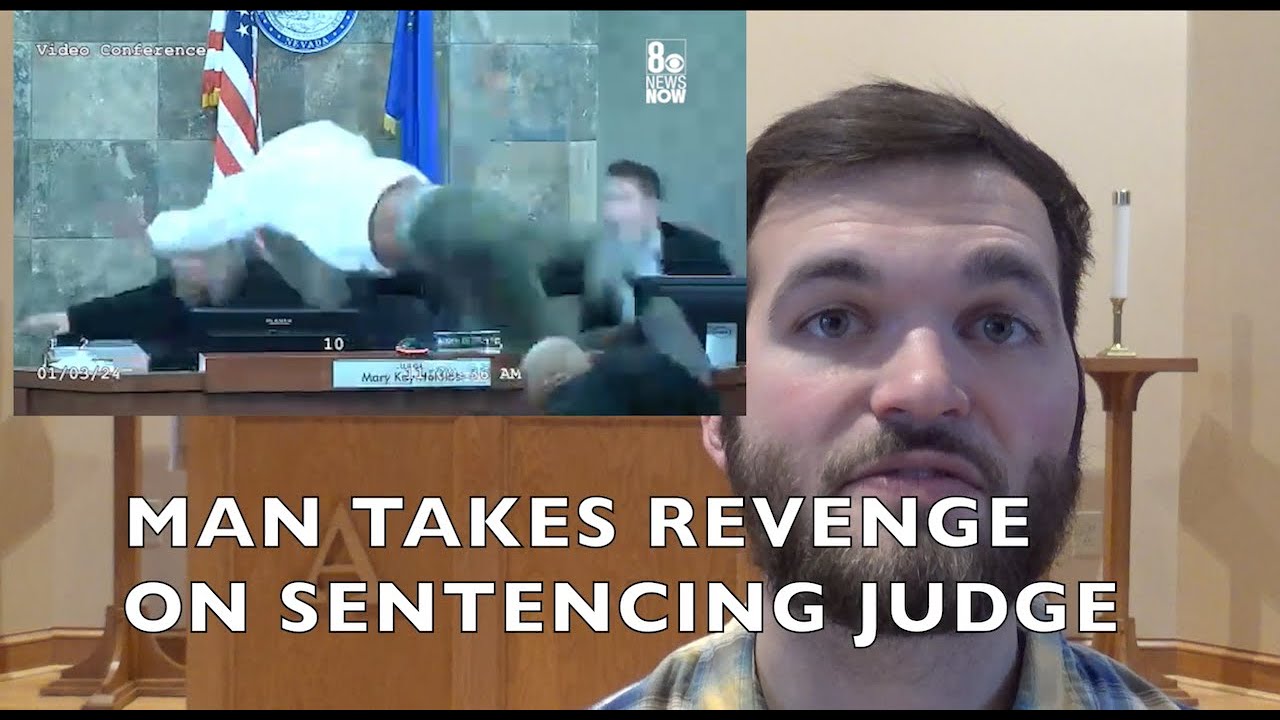 Man Takes Revenge On Sentencing Judge - YouTube