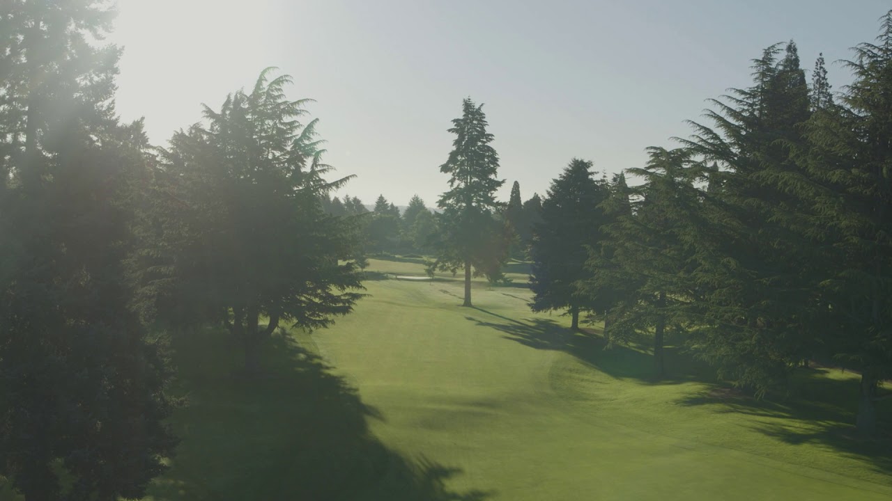 Columbia Edgewater Golf Course Drone Footage // Portland, Oregon - YouTube