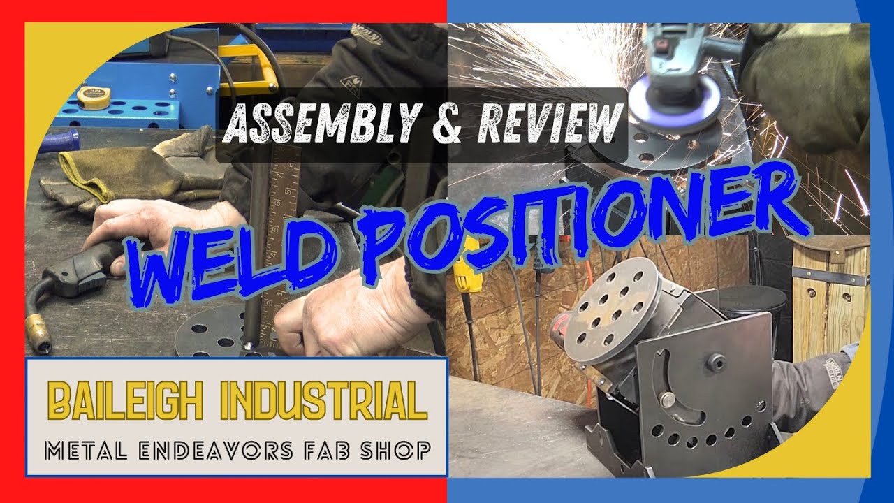 6" Manual Weld Positioner | Baileigh Industrial | Metal Endeavors - YouTube