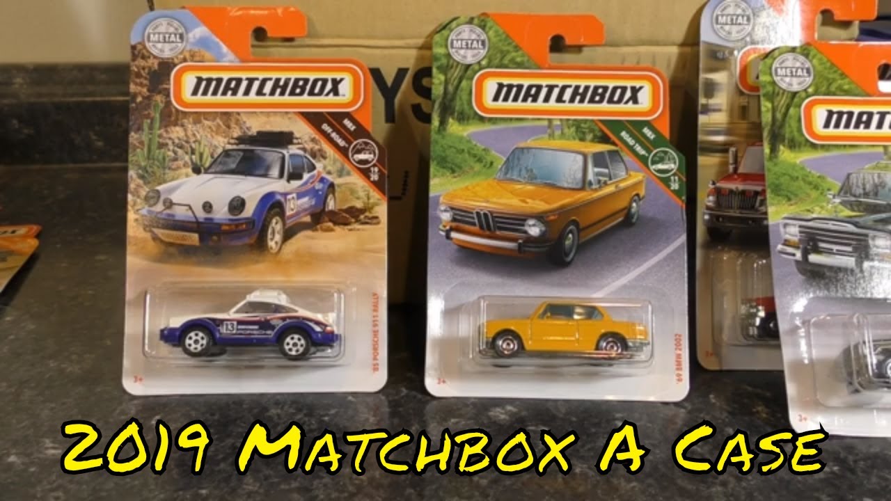 2019 Matchbox A Case Unboxing - YouTube