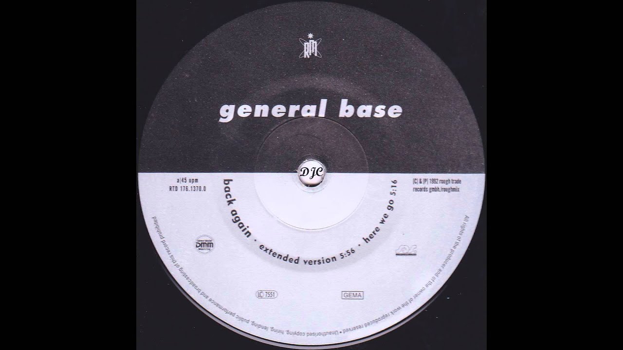 General Base - Back Again (Extended Version) _1992_ - YouTube