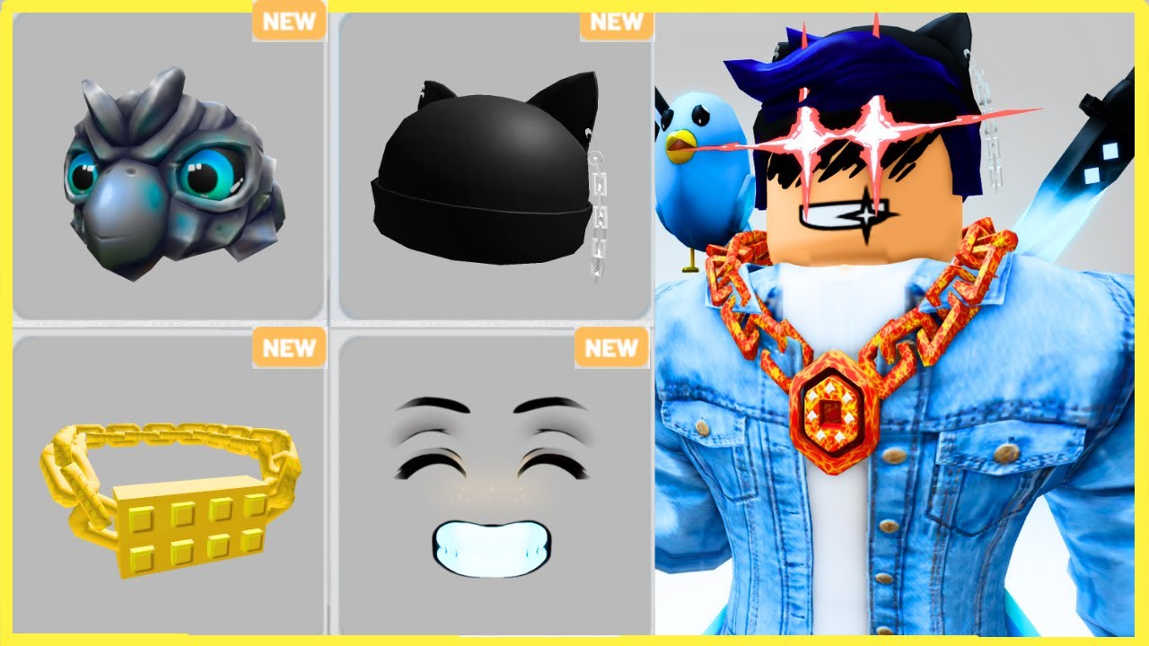 GET THESE 5+ FREE ROBLOX ITEMS 🤐😏 How to get free roblox items 2023 ...