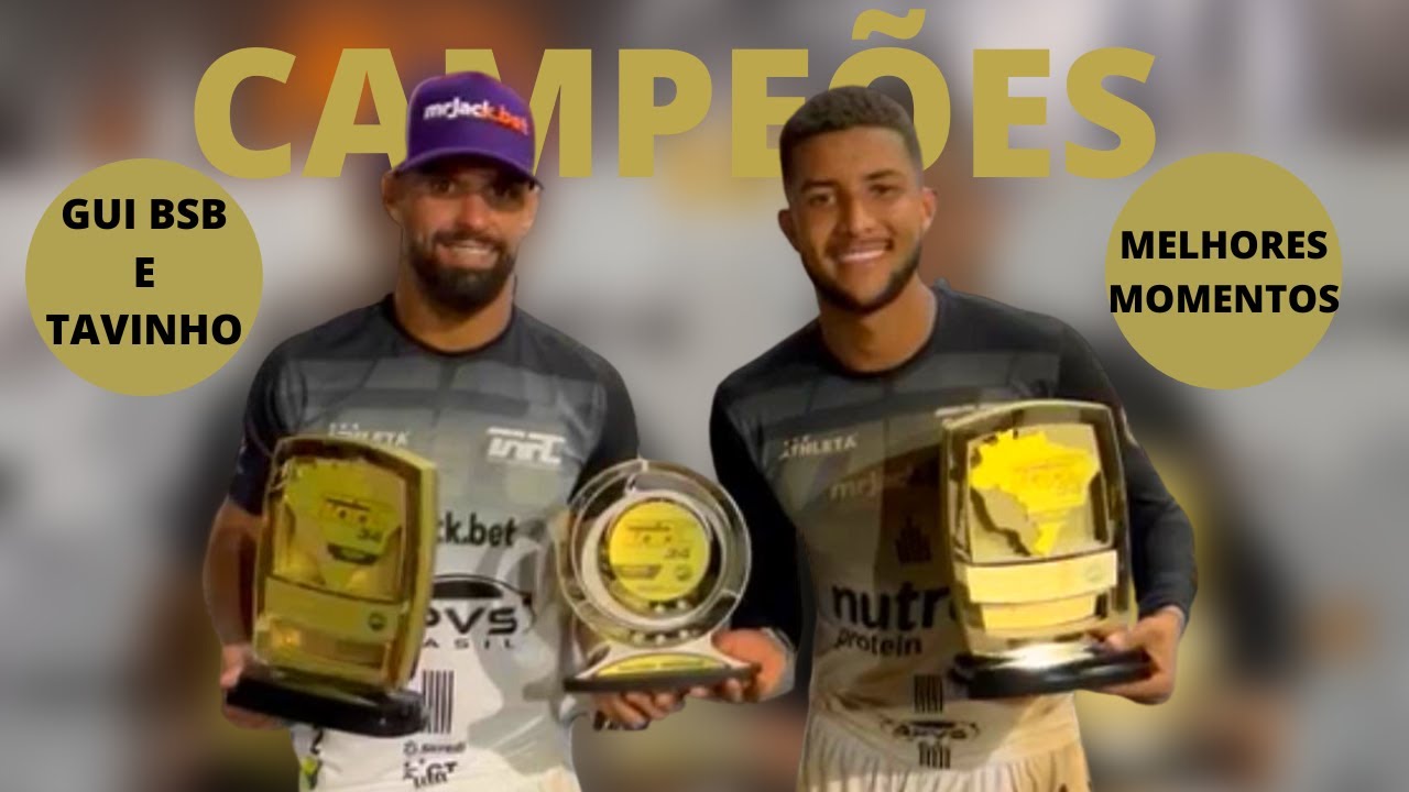CAMPEÕES DO TAFC GUI BSB E TAVINHO MELHORES MOMENTOS - YouTube