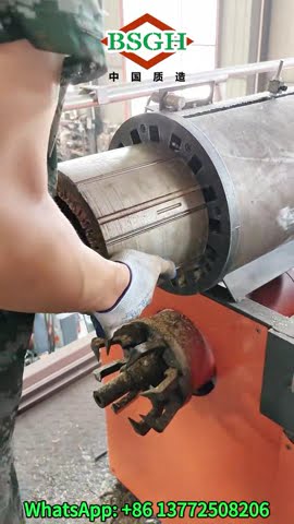 500mm Large Motor Copper Winding Puller | Electric Motor Recycling ...
