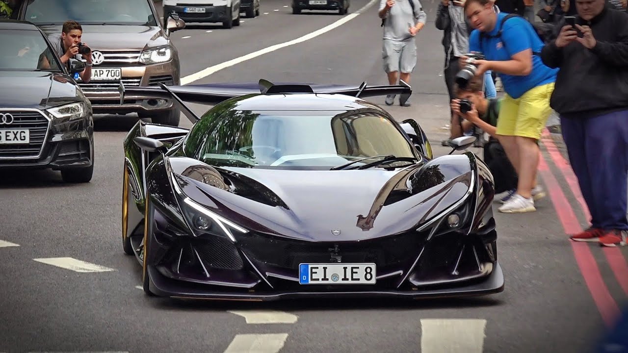 $3 Million Apollo IE Causes Chaos in Central London!!! - YouTube