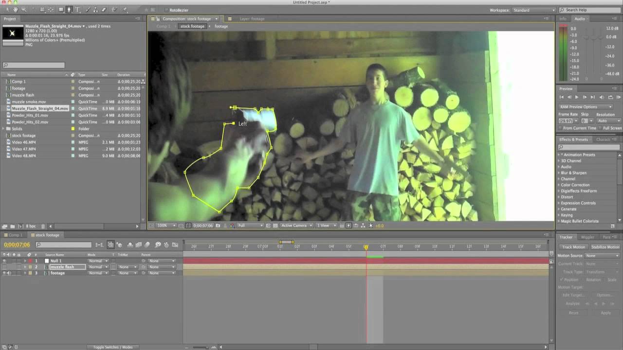 After Effects Muzzle Flash Tutorial - YouTube