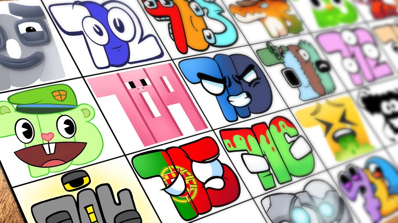 Drawing Number Lore 701-720 / How to draw Number Lore - YouTube