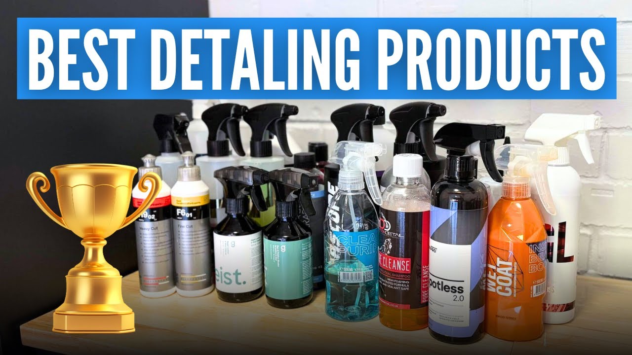 Best Car Detailing Products | My Top Picks of 2024 - YouTube