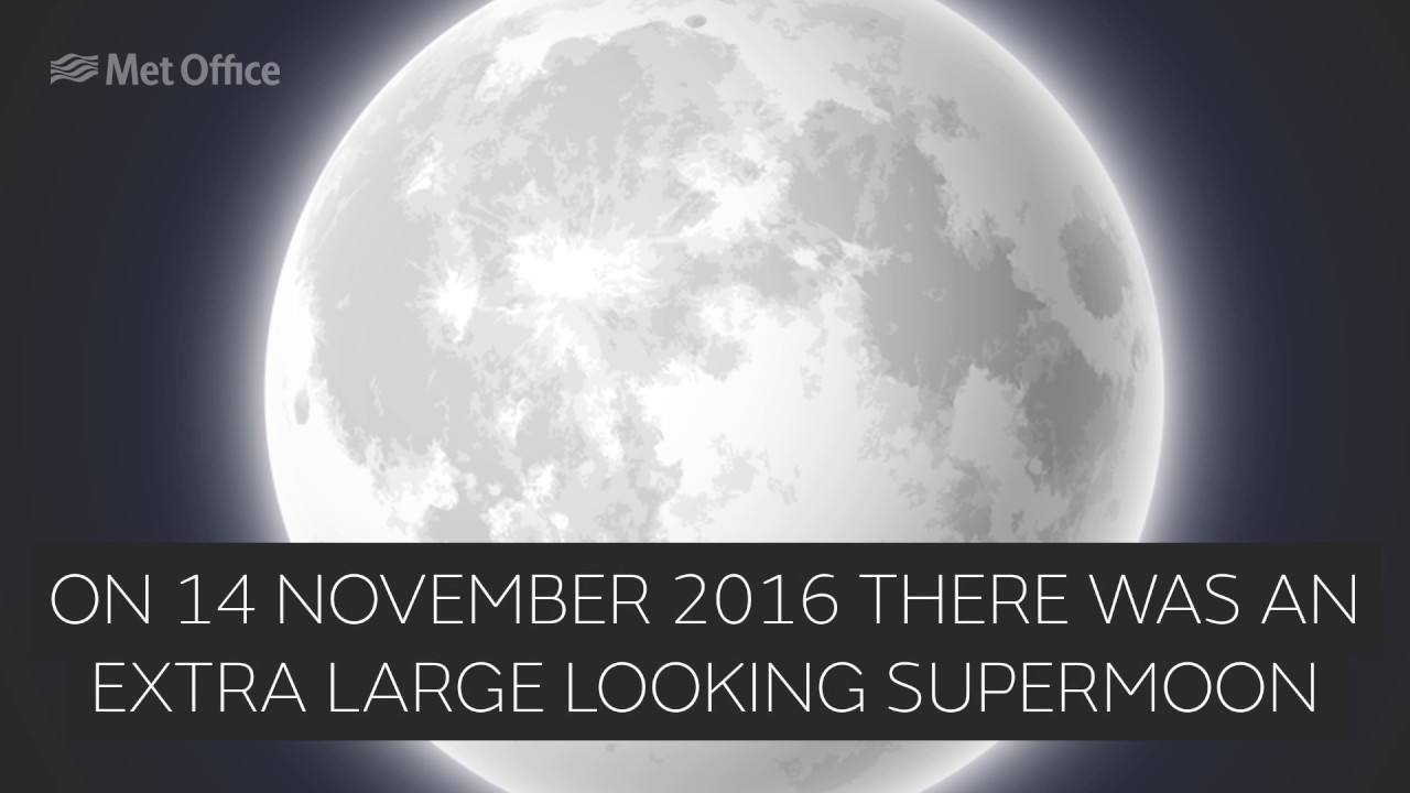 November 2016 Supermoon - YouTube