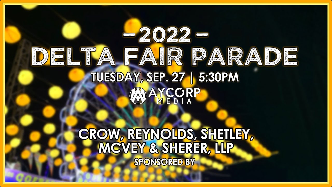 Delta Fair Parade - 2022 - YouTube