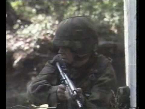 Assault rifle in combat - YouTube