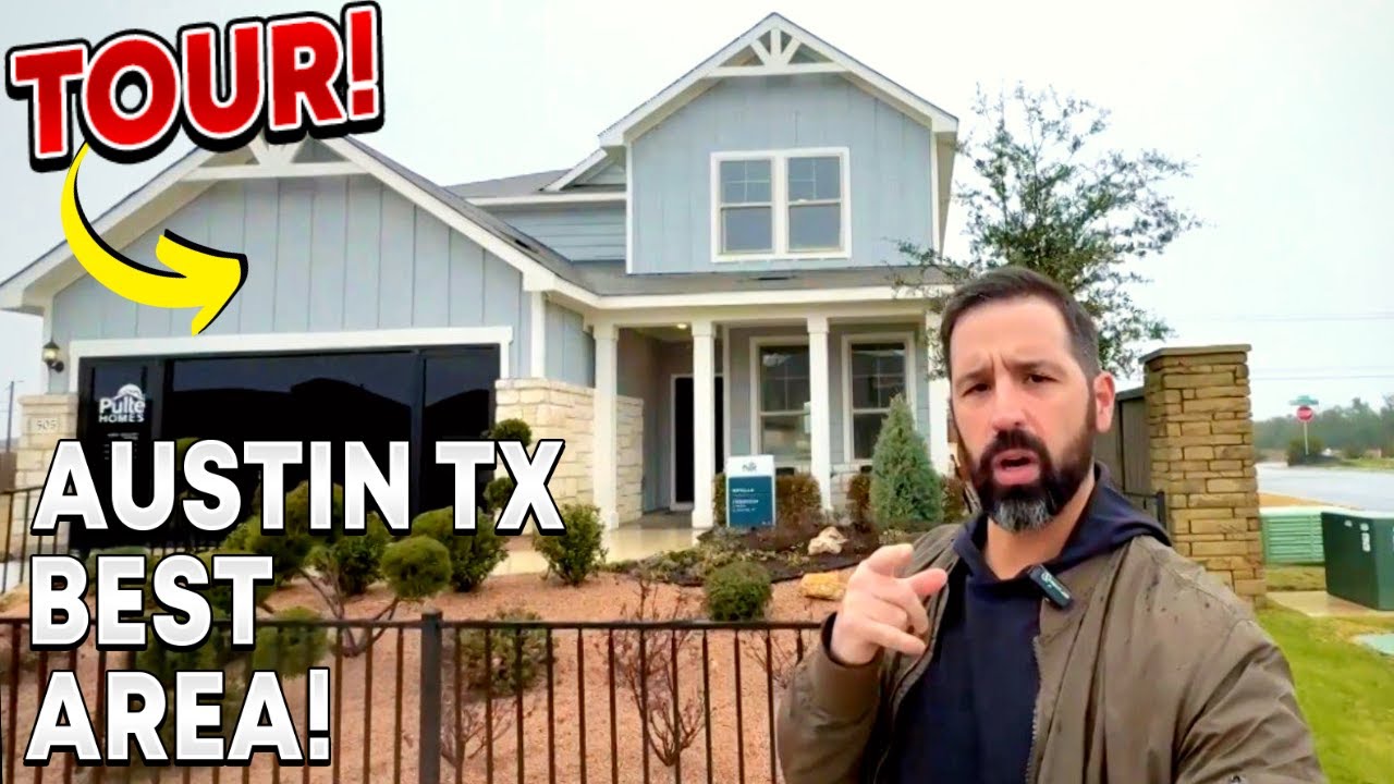 TOUR 2 Leander TX Homes In One Of Austin Texas' PREMIER Locations - YouTube