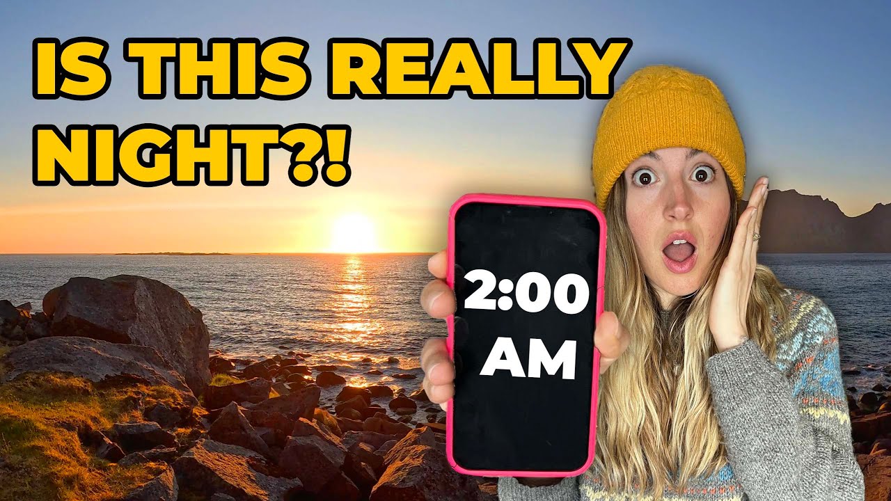 Chasing the Midnight Sun in Lofoten | 2AM Feels Like daytime in Norway ...