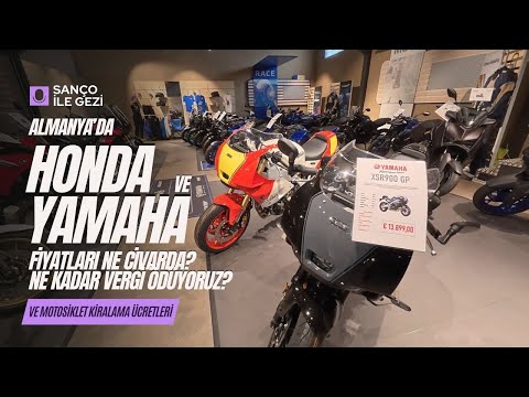 Almanya’da 2025 Yamaha ve Honda fiyatları ne kadar, biz ne kadar vergi ödüyoruz?