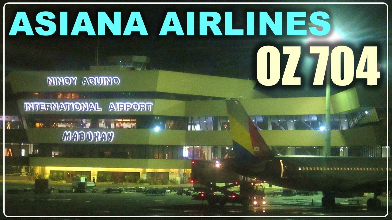 Asiana OZ 704 - A330 Experience - MNL to ICN (Dec 2017) - YouTube