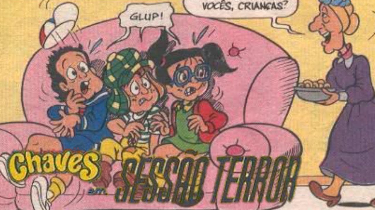 Chaves em Sessão terror, Quadrinhos Chaves e Chapolin - YouTube