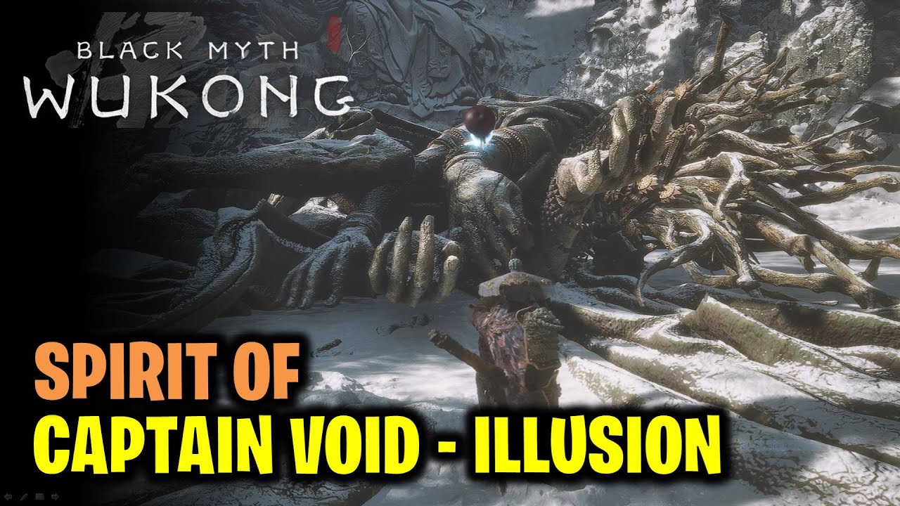 The Spirit of Captain Void - Illusion Location | Black Myth Wukong ...
