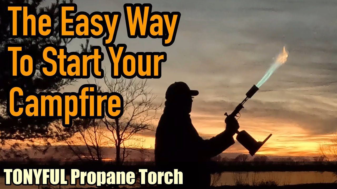 The Easy Way To Start Your Campfire - YouTube