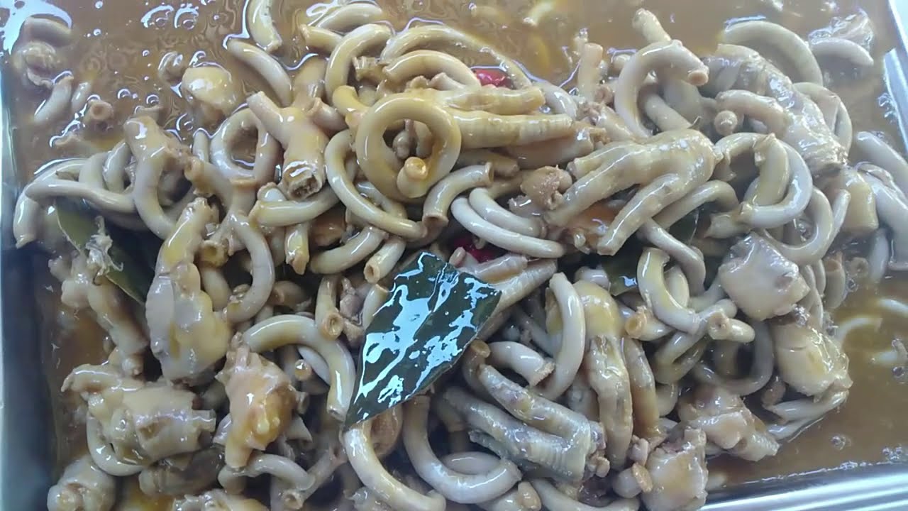 Cooking "Chicken feet with chicken intestine ilonggo style native ...