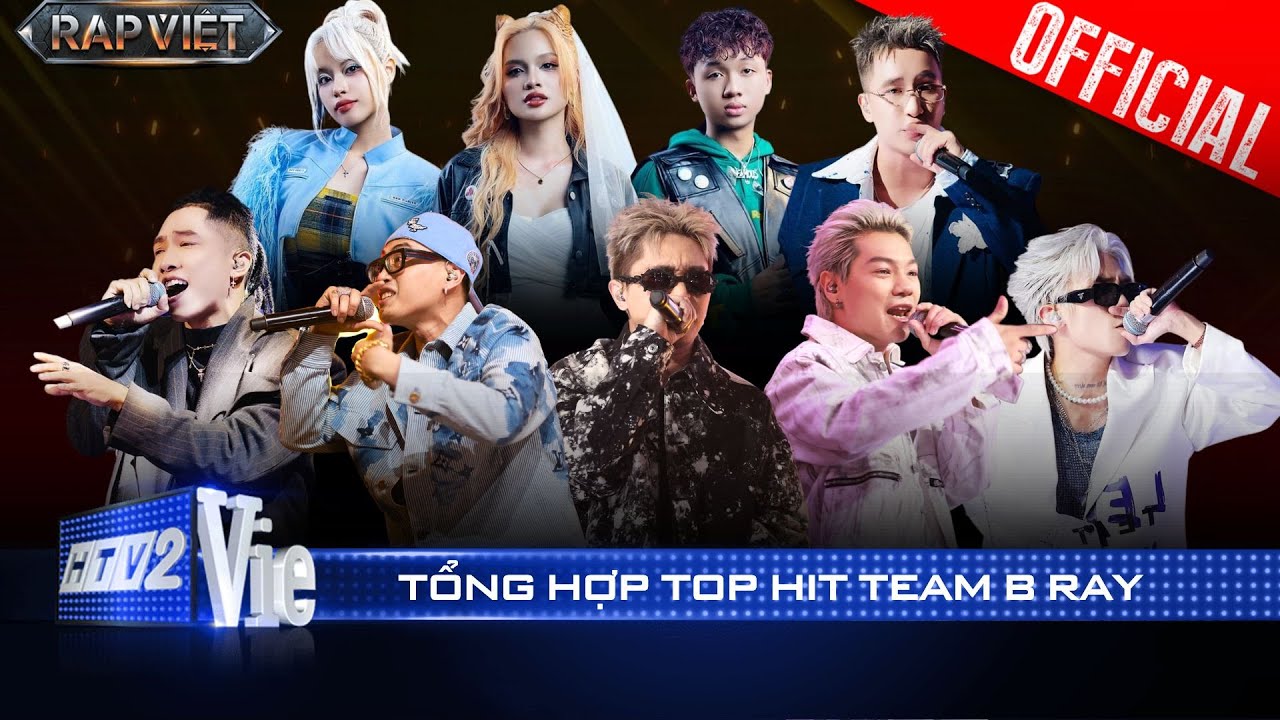TỔNG HỢP BẢN RAP TOP HIT TEAM BRAY làm chao đảo sân khấu Rap Việt 2024 ...